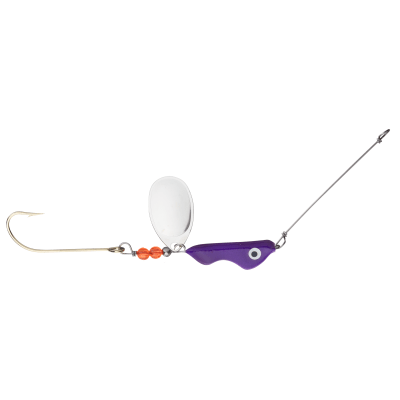 Erie Dearie Original Spinner - 5/8 oz. - Purple | Walleybaits