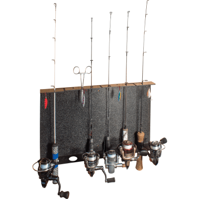Grayden Outdoor Wall-Mount Ice Combo Rack | Walleybaits