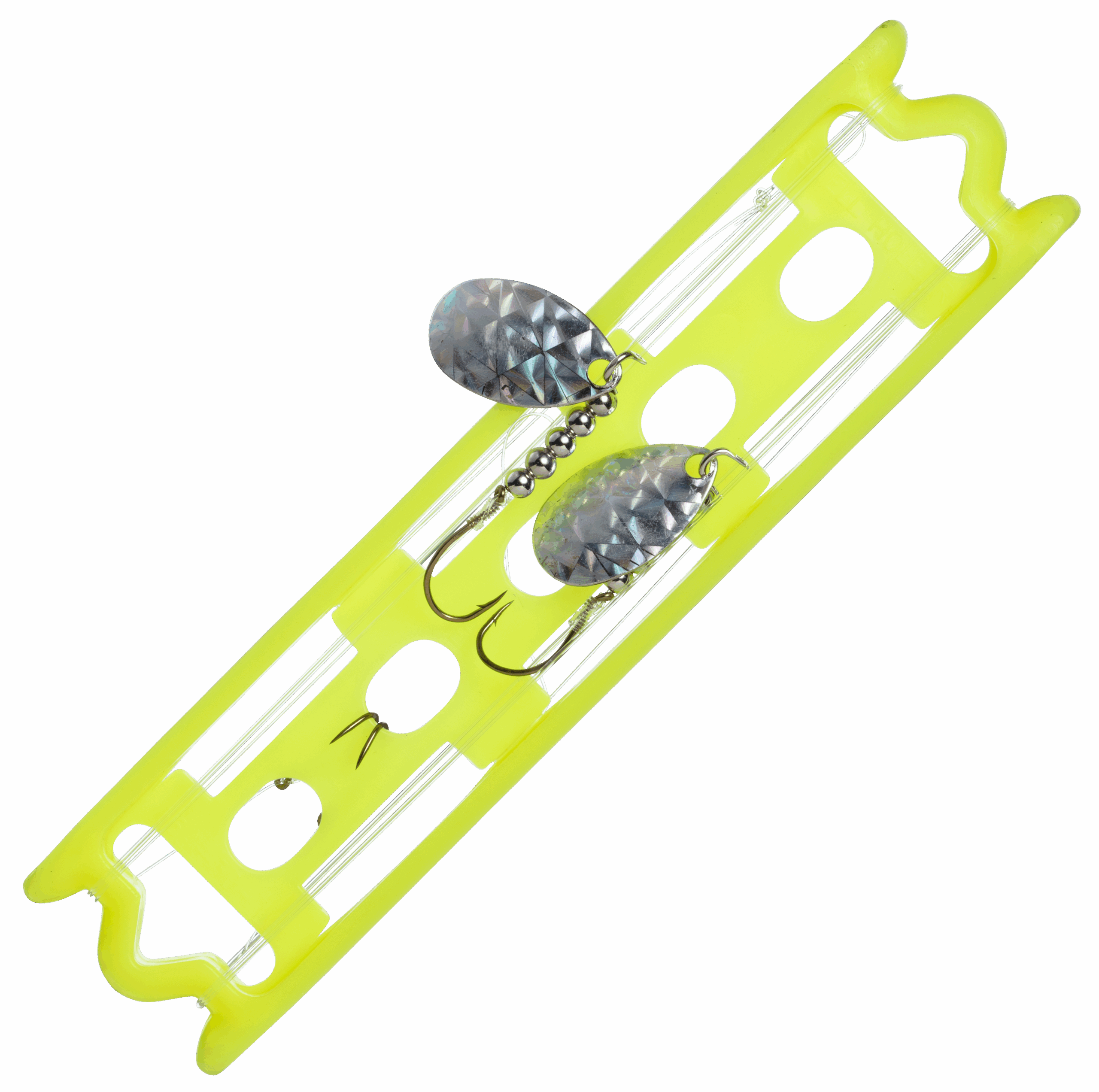 Bass Pro Shops XPS Foil Escent Walleye Spinner 2-Pack | Walleybaits